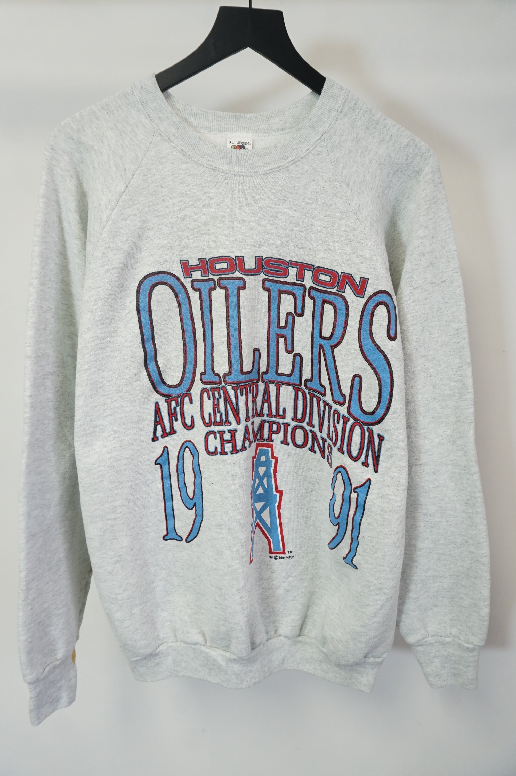 (L/XL) 1991 Houston Oilers AFC Central Champs Crewneck – Thrift Heaven ...