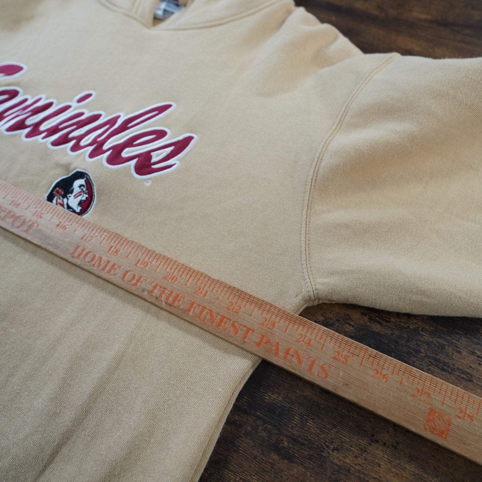 (L) Florida State Seminoles Majestic Gold Hoodie Men's L FSU Section 1 ...